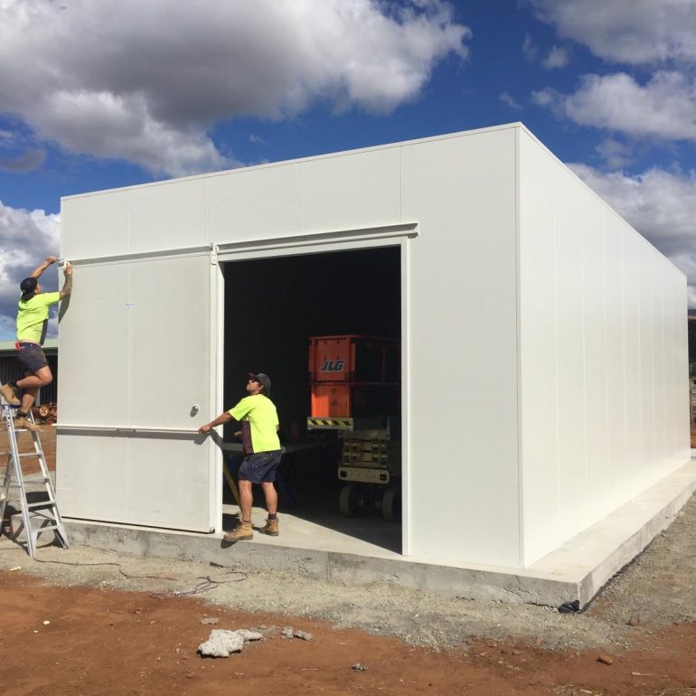 Industrial Walk-in Freezer Room and Freezer Panels | Burton Industries